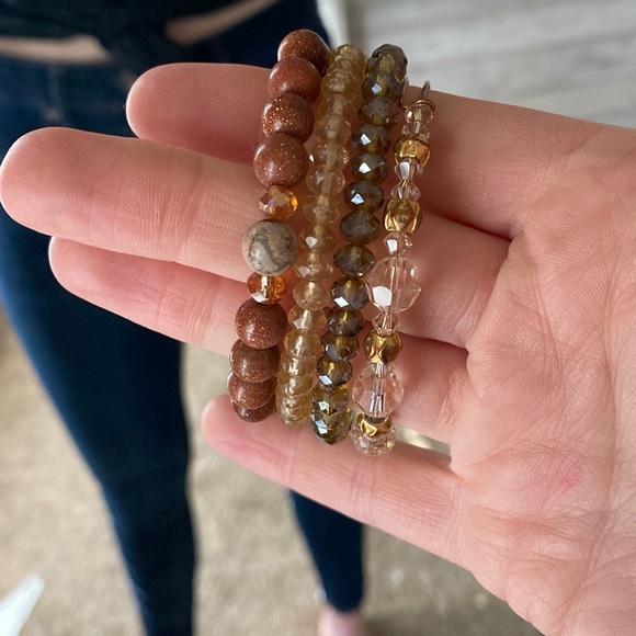 Alex and Ani | Jewelry | Alex And Ani Stack 4 Bracelets | Poshmark